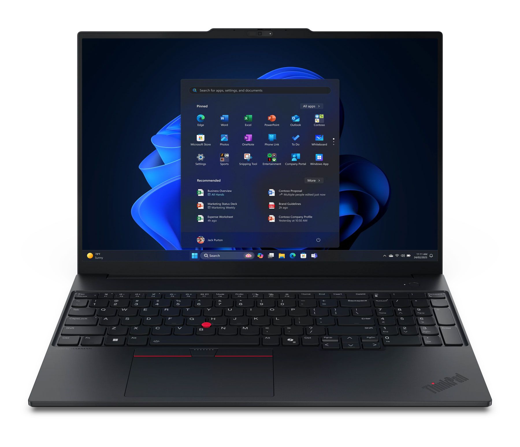 נייד לנובו Lenovo ThinkPad E16 Gen 3 AI PC 16'' FHD+ Intel® Core™ Ultra ...