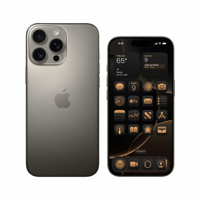 אייפון 16 פרו מקס iPhone 16 Pro Max 512GB NATURAL TITANIUM MYX33QN/A