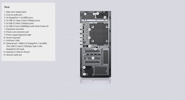 תחנה גרפית דל פרסיז'ן Dell Precision 3680 PM-RD33-15227