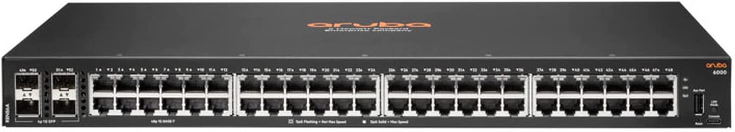 מתג מנוהל HPE Aruba 6000 48G 4SFP Switch R8N86A