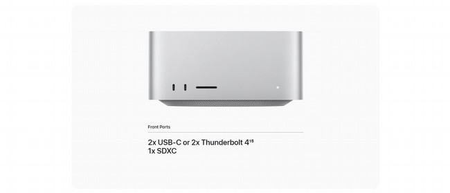 מק סטודיו Mac Studio M2 Max chip Z17Z000EJ